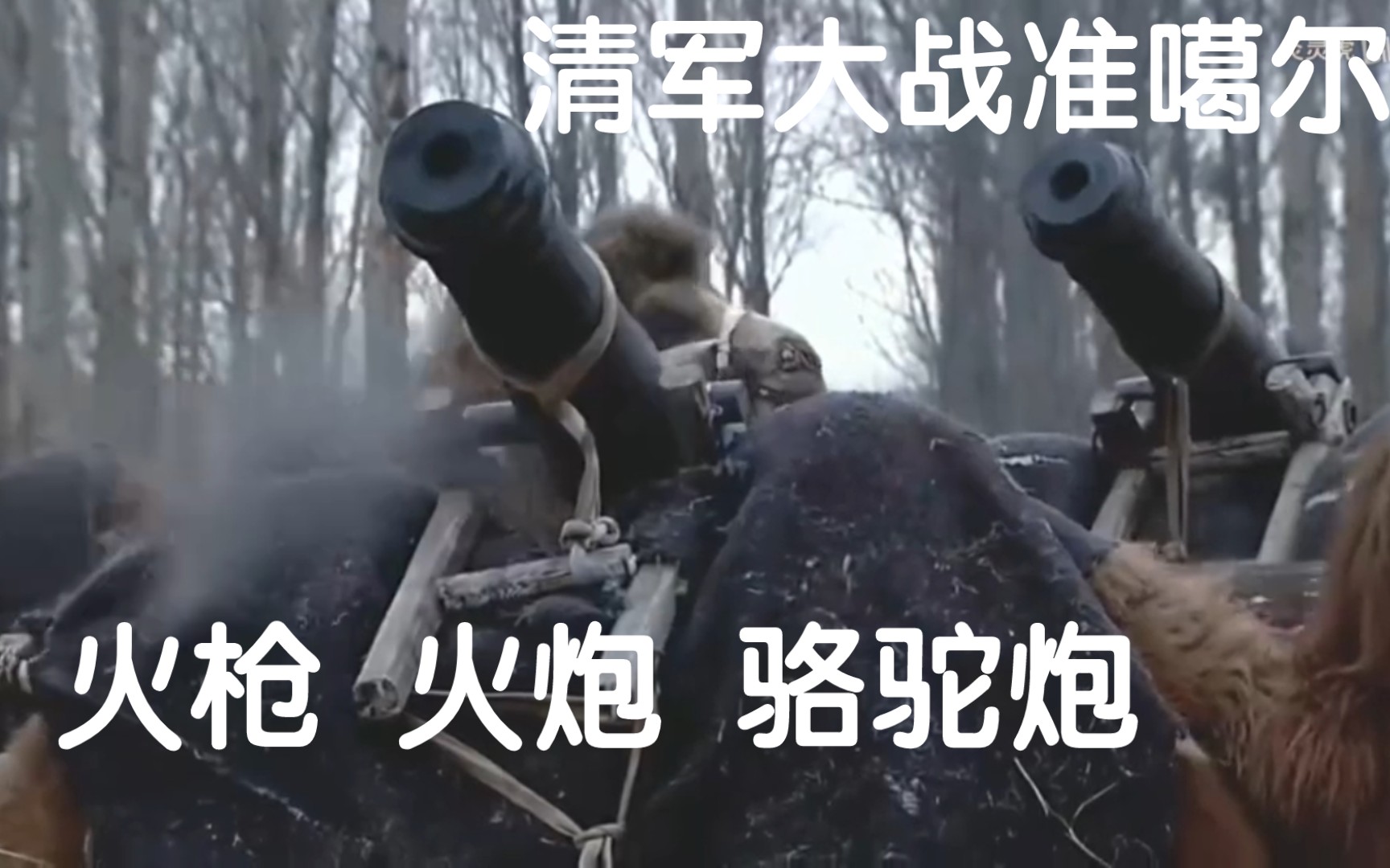 浅淡讲解《大盛魁》中清军与准噶尔军武器装备和军队战术,火枪,火炮,...