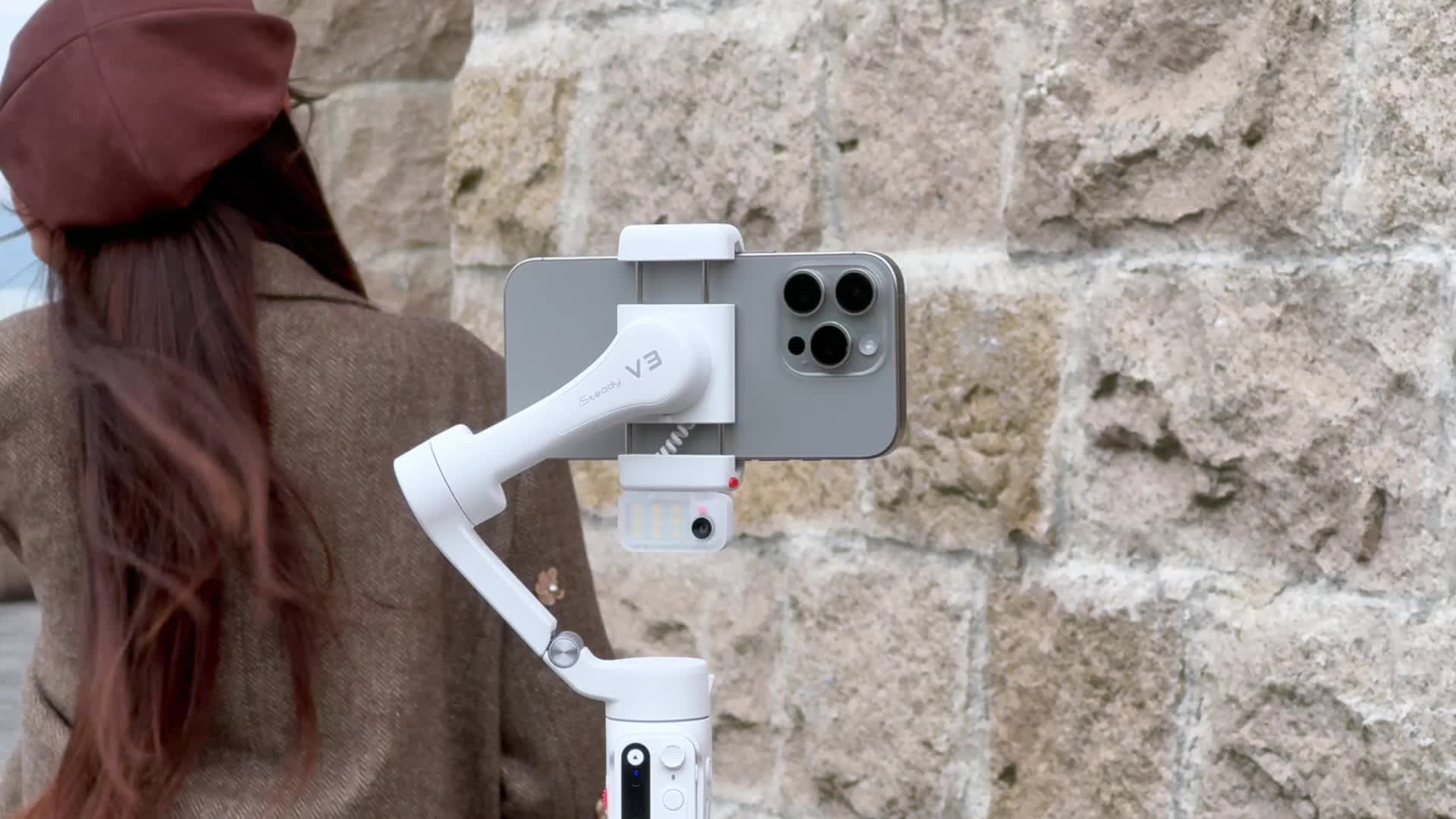 ...和防抖的稳定器,到底有多好用!#手机摄影#随拍#自拍神器#手机支架