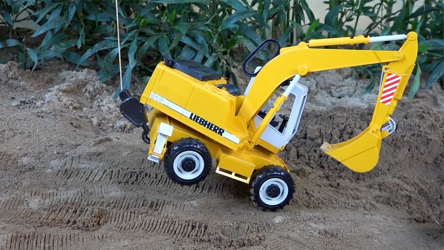 儿童动画 工程车动画片大全 挖掘机视频 早教启蒙视频