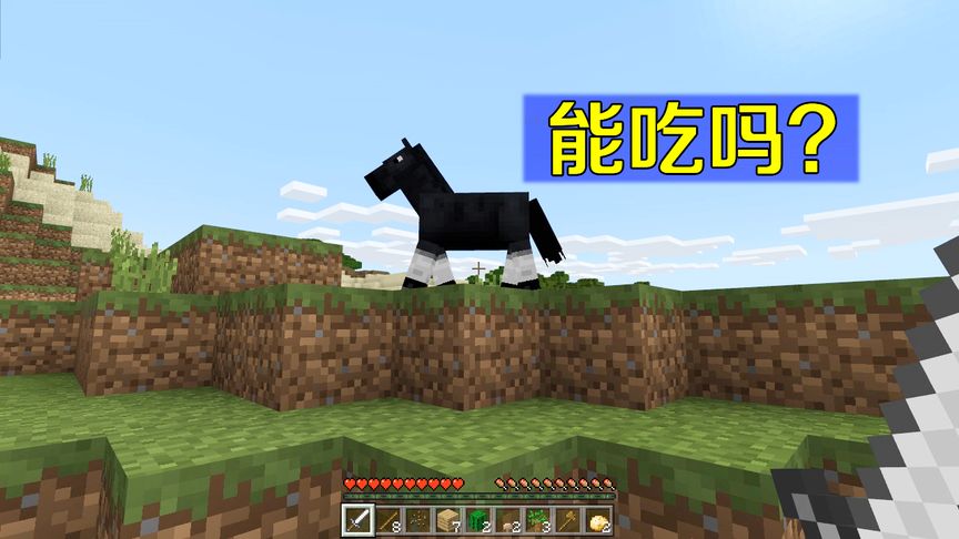 我的世界:独自生存在热带雨林,现在我很饿,但是我却不能吃掉它
