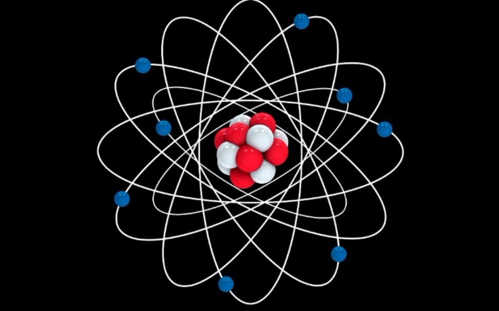 人类早期制做电子围绕原子核运动轨迹的科学动态模型之珍贵视频
