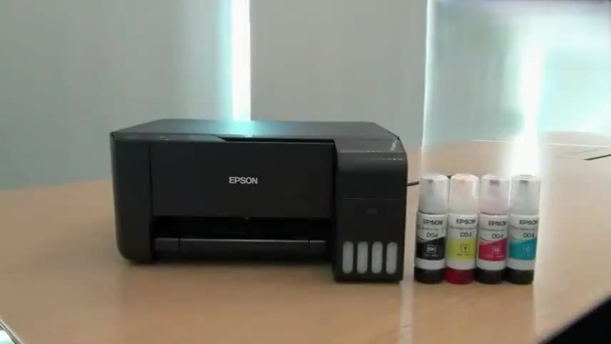 爱普生L3100打印机系列使用教程-爱普生打印机初始化充墨