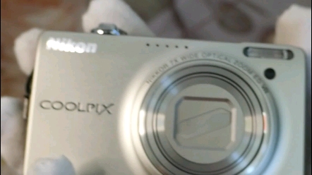 尼康s6000 ccd数码相机复古银色卡片机