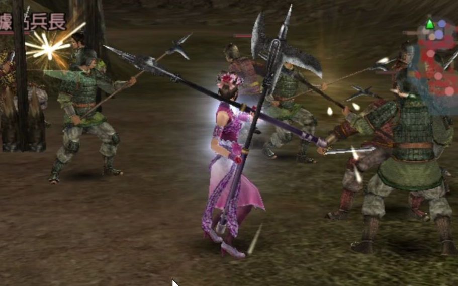 三国无双4 麦城之战-貂蝉装备庞德双戟全场如入无人之境(别再说人家...