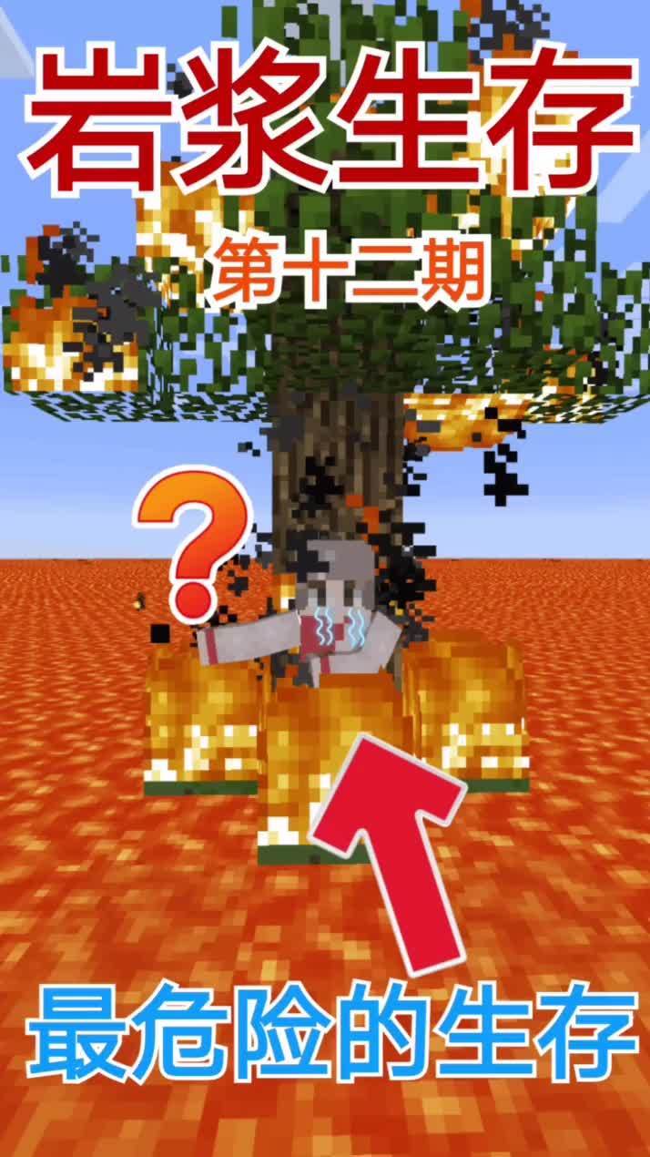 我的世界岩浆生存12上次的鸡给我们下了很多的鸡蛋