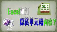 Excel如何隐藏单元格内容？