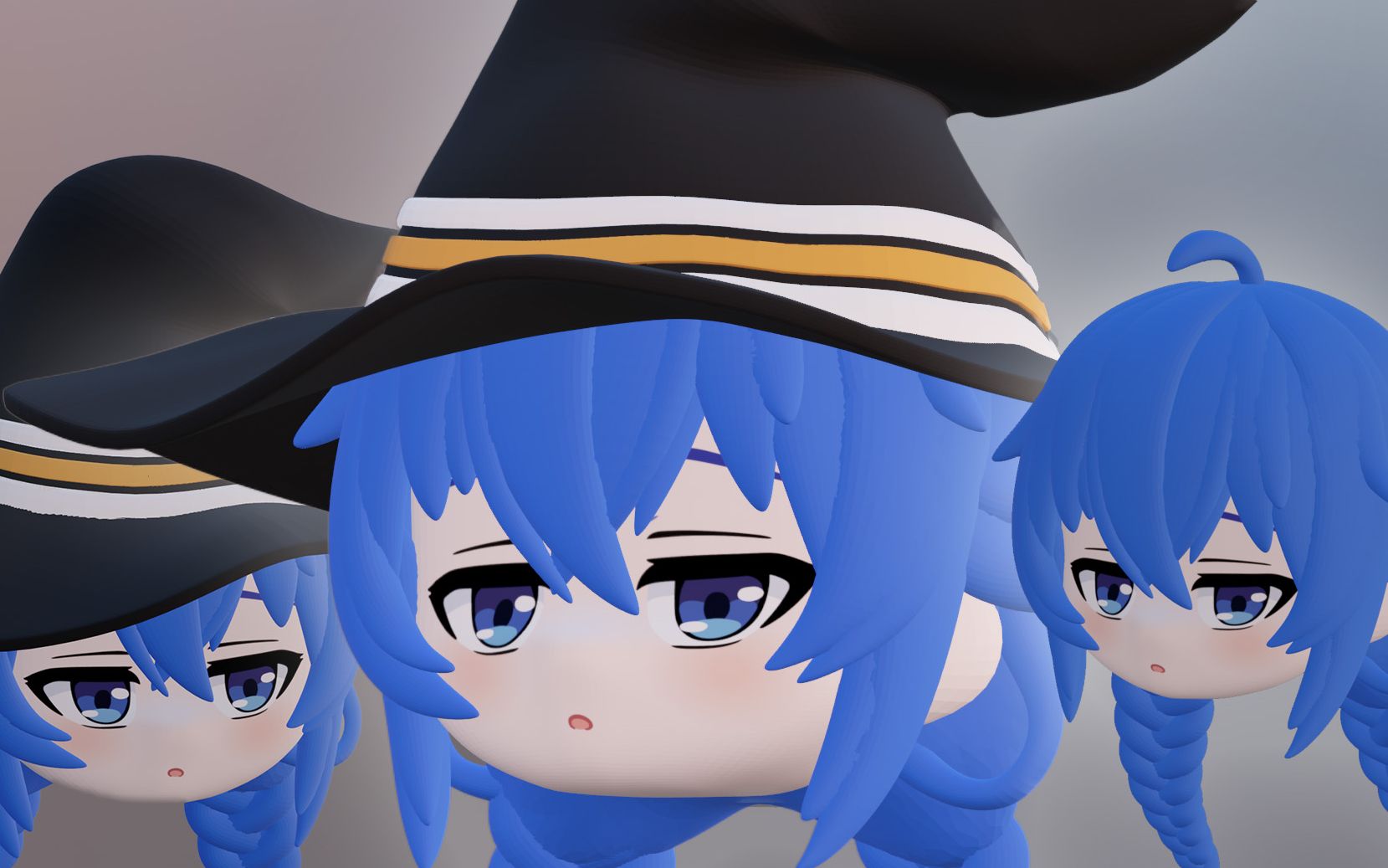 「捏土」无职转生 - 洛琪希粘土人头建模过程