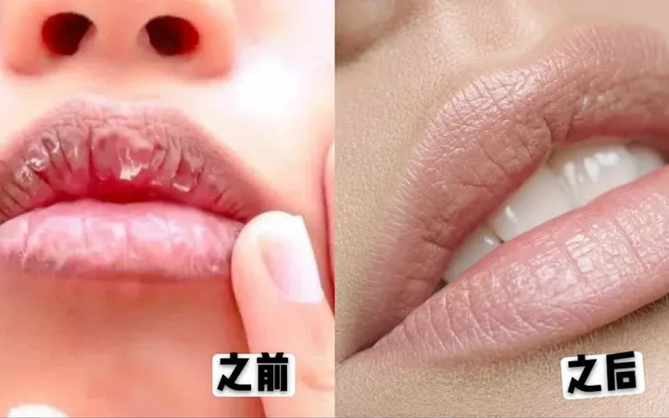 冬季嘴唇干裂,用“凡士林”按摩2分钟,没有唇纹,颜值提升10分