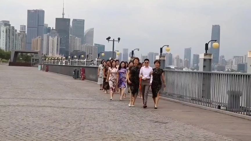 上海市浦东新区企业设立代理服务行业协会女企业家分会 #旗袍秀