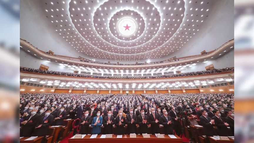 图集|十三届全国人大四次会议开幕