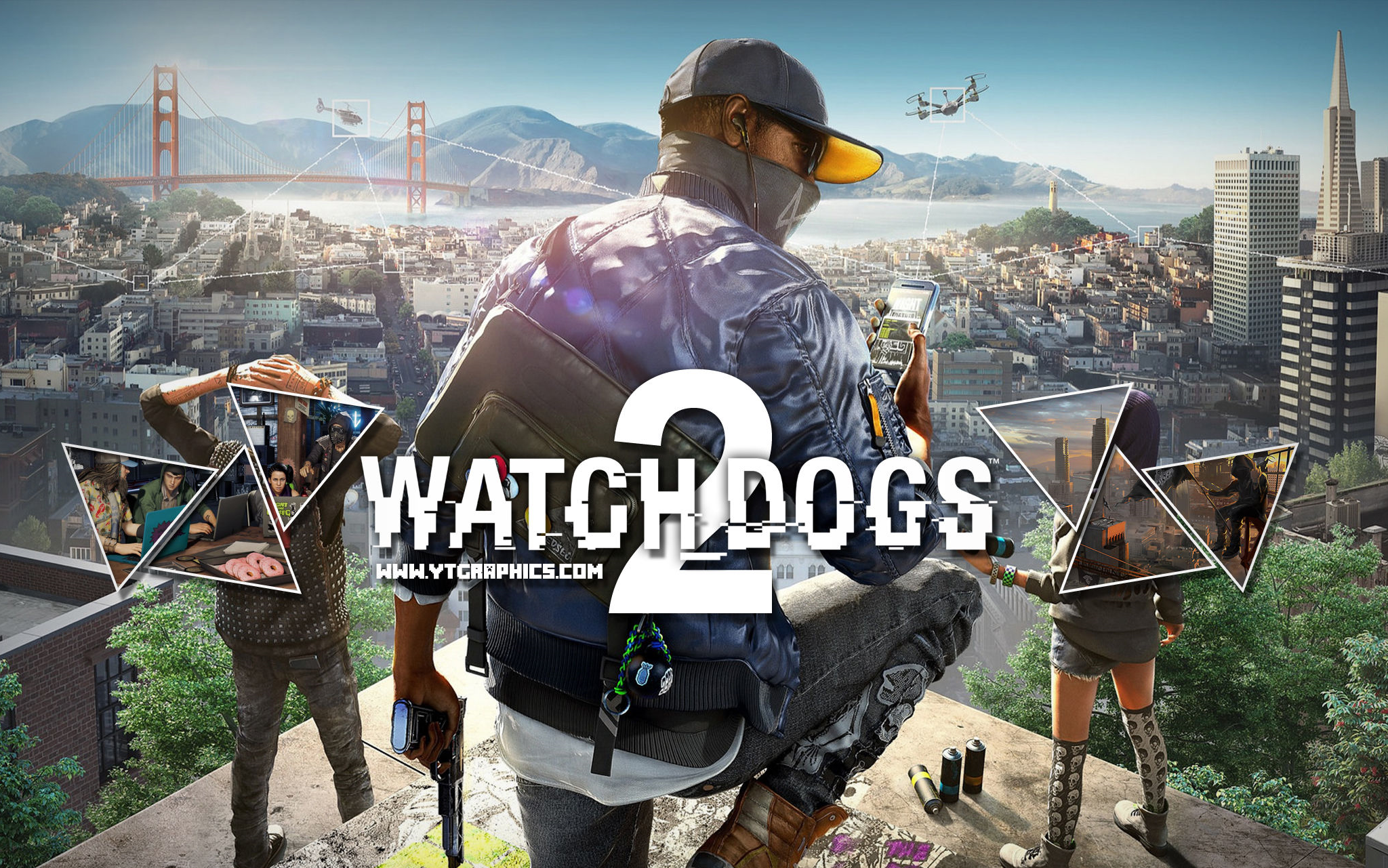 【PS4实况】看门狗2 Watch_Dogs2 持续开荒