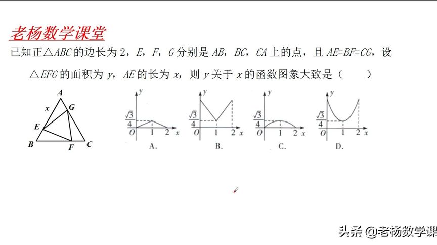 初中常见函数图像问题,其实不是很难
