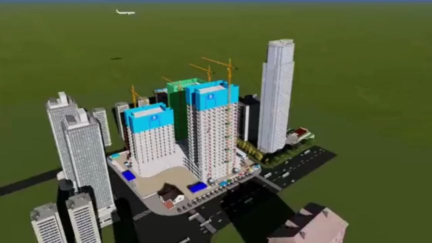 超炫酷!用BIM技术模拟施工现场
