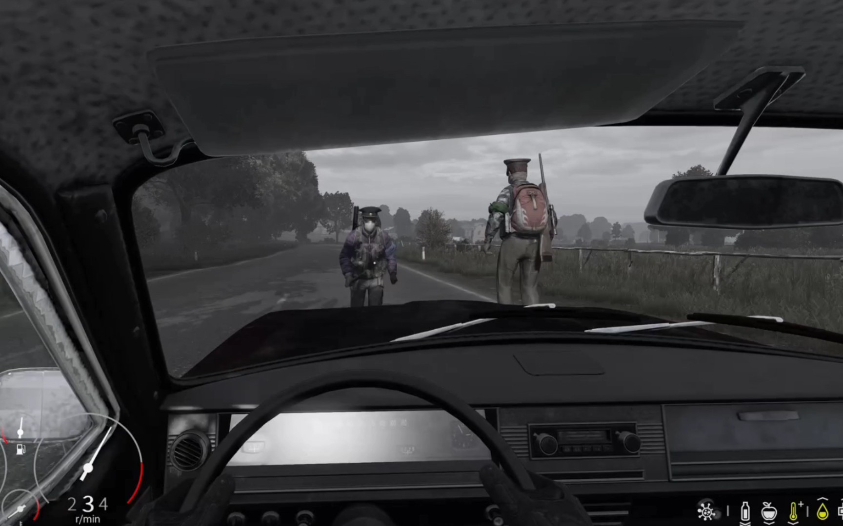 DAYZ—两个人开着车,吃着火锅唱着歌,突然压死了两个人