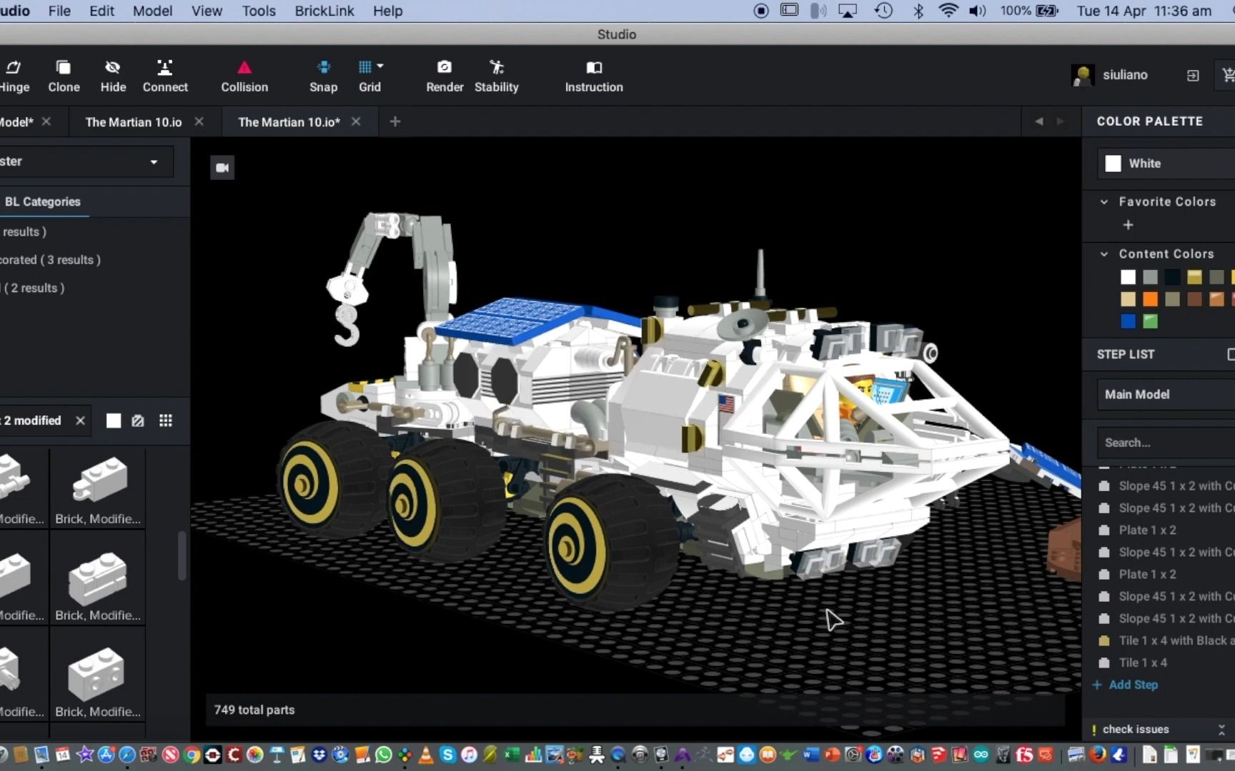 搭建专属自己的乐高模型 LEGO Builder Studio 2.0 Tutoria