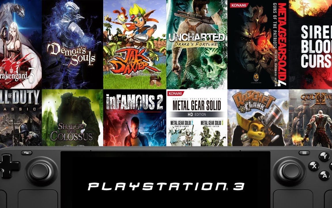 【Steam Deck】Steam Deck PS3 模拟器效果展示