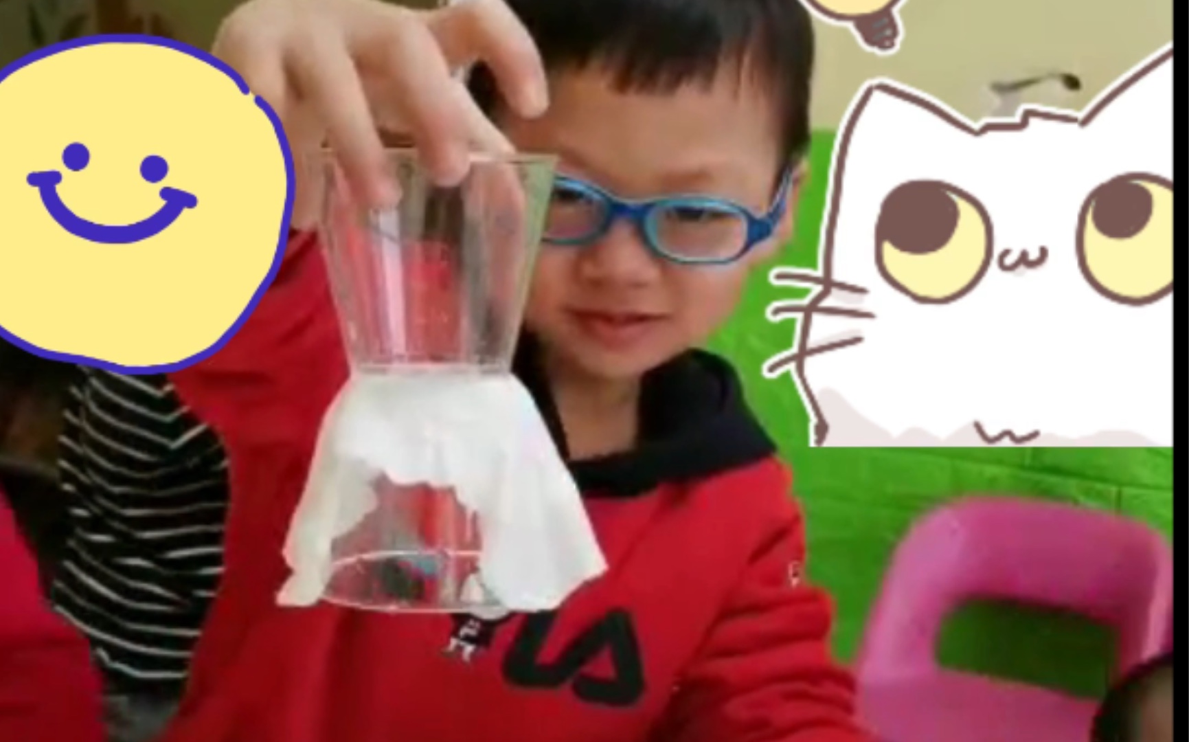 科学小实验,幼儿园记录