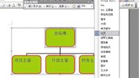 Word 2003 设置层级结构图的某一项目图形样式——删除阴影效果