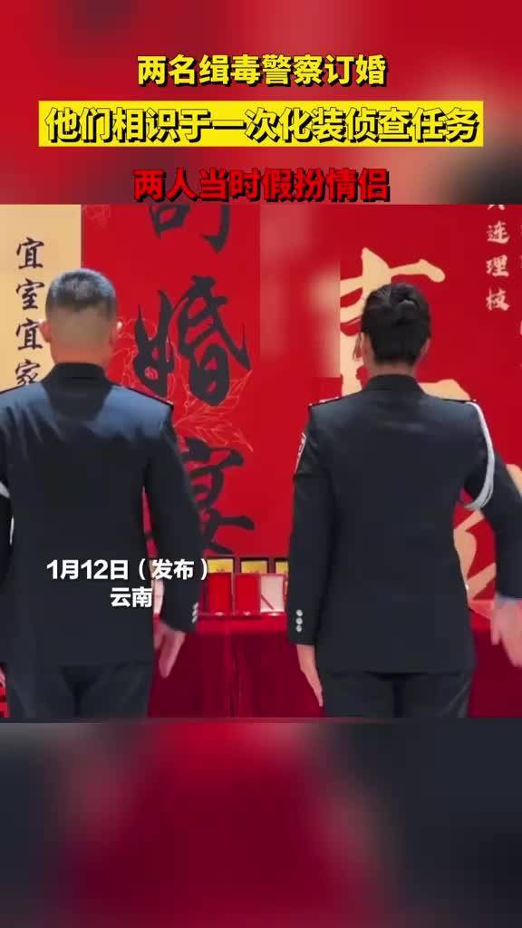 两名缉毒警察订婚,他们相识于一次化装侦查任务,当时假扮情侣