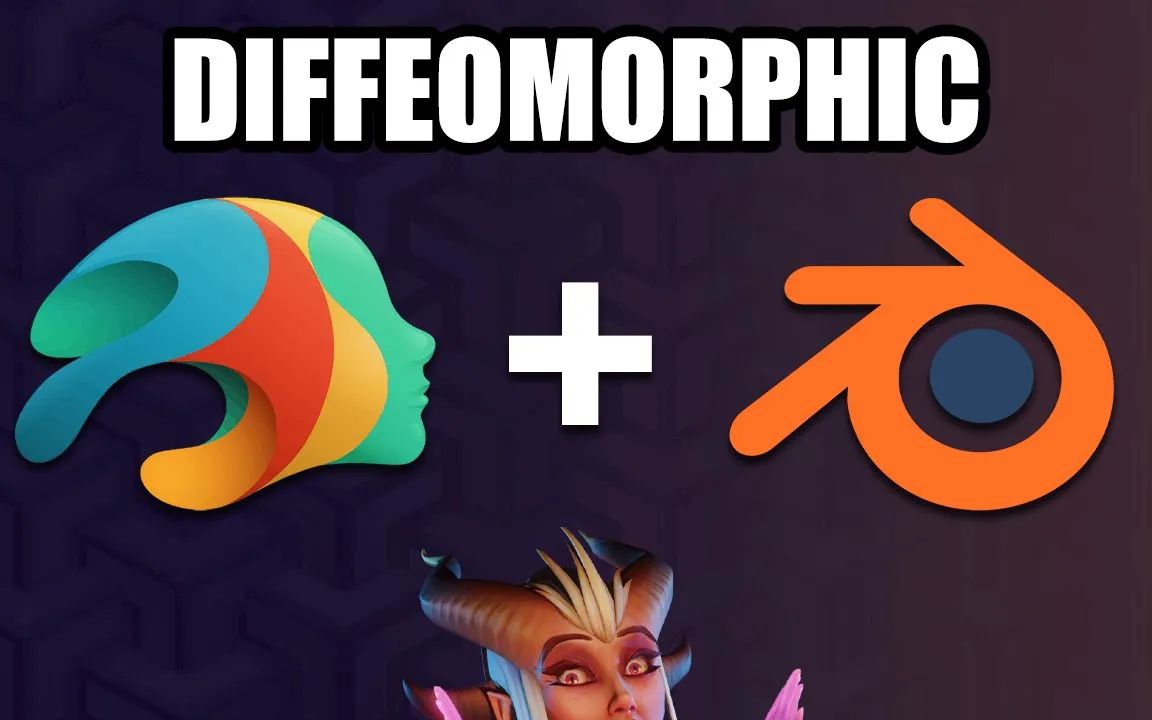 iBlender中文版插件 导入 daz 模型 到 Blender 详解 插件 教程