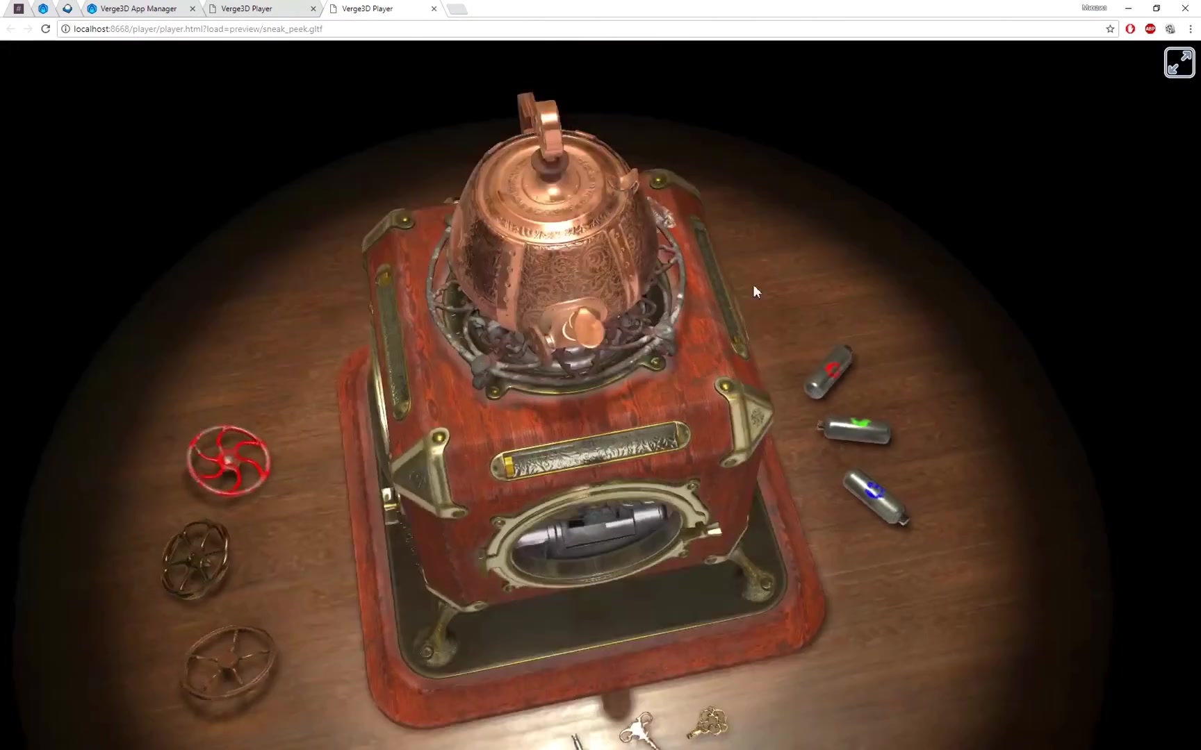 【Web3D】Verge3D for 3ds Max 功能概览 - Soft8Soft