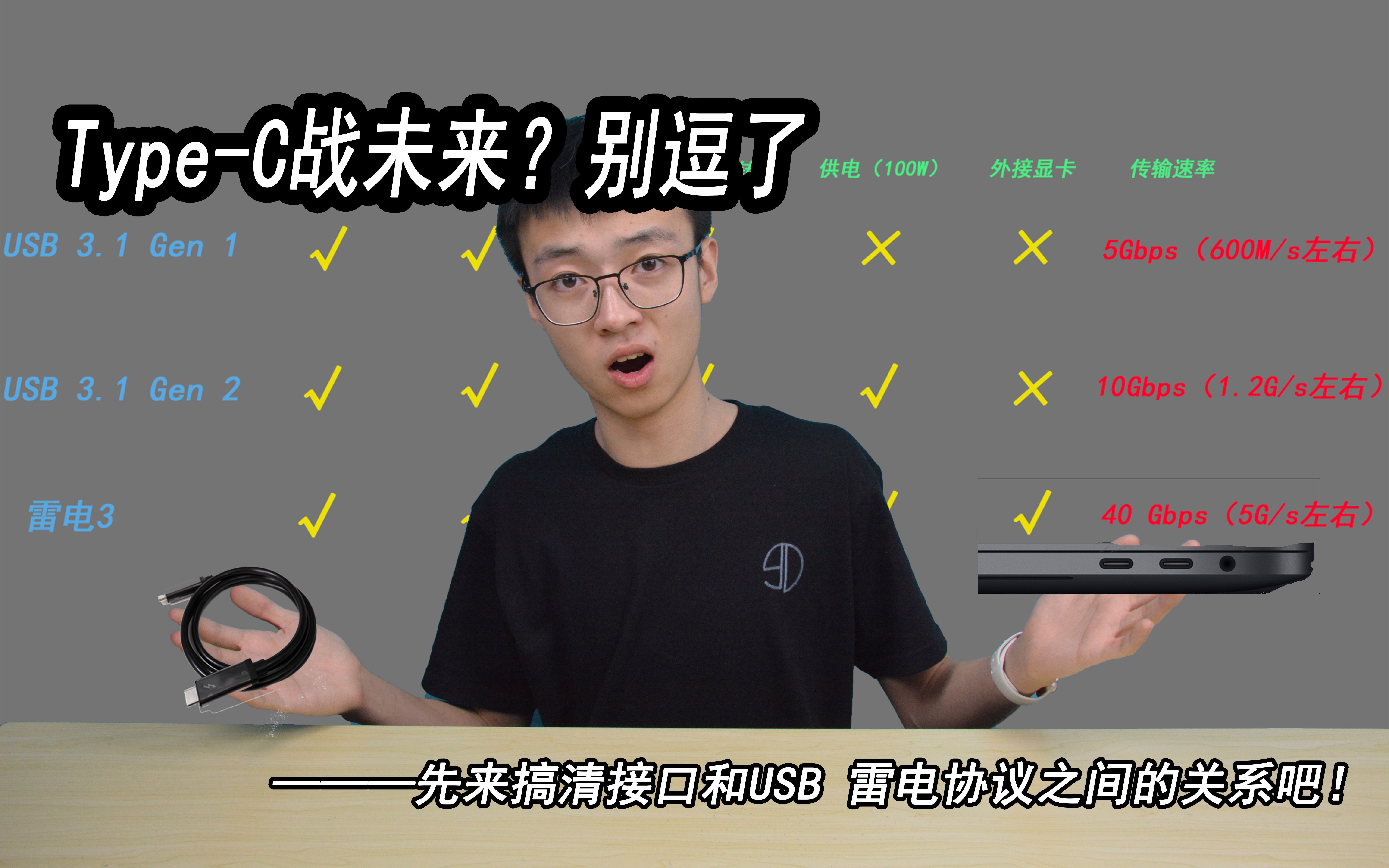 Type-C战未来?那得先搞清接口,线材与USB3.1和雷电3之间的关系! ...