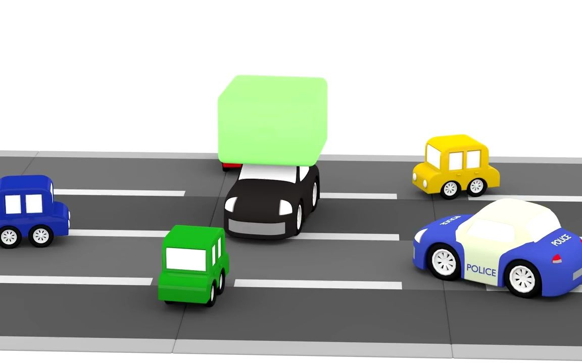 ...ROBBER!车宝四兄弟 无字幕版 4 Cars cartoon cars 英语启蒙动画 ...