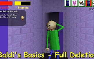 Baldis Basics - Full Deletion Early Access - Baldis Basics Mod
