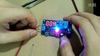 工业控制 数显循环时间继电器模块 往复自动循环 延时定时开关12v