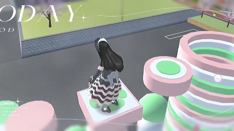 ...——打卡三色丸子跑酷♥◆♥◆♥●_哔哩哔哩bilibili_樱花校园模拟器