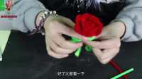 创意手工教学:手把手教你用扭扭棒制作“玫瑰花”的技巧和方法,简单...