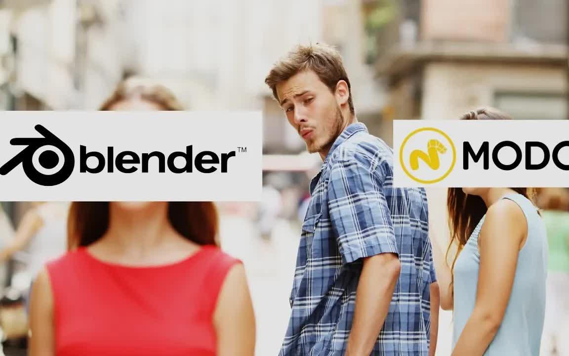 Blender中文版插件Modo-Me 教程为什么我从 Modo 切换到 Blender...