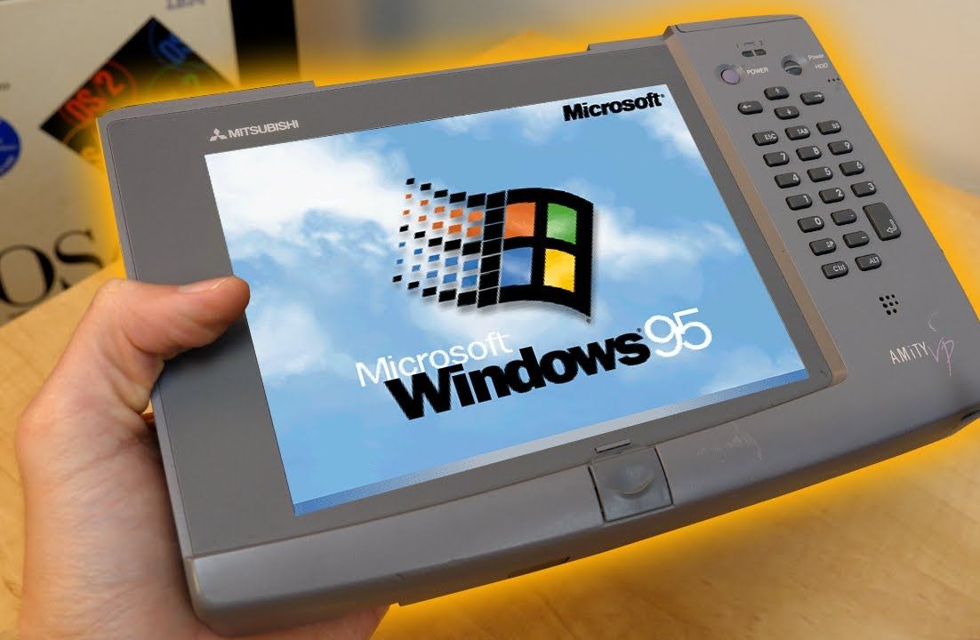 【熟肉】来自三菱的 Windows 95 平板【Michael MJD】