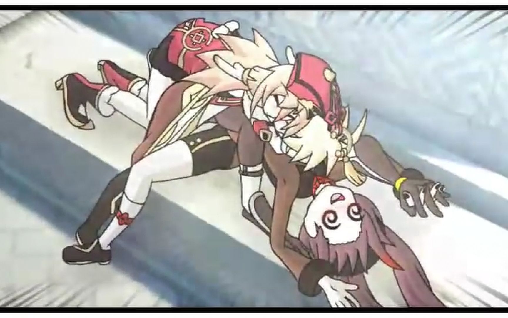 我旅行者,左抱胡桃 右抱烟绯 面朝刻晴【原神动画】(中文字幕)