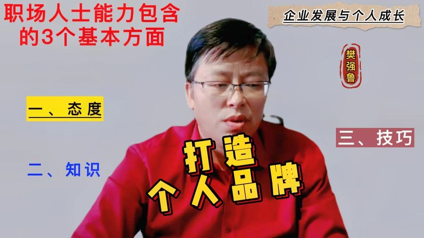 企业员工要取得高绩效,有3个方面起着关键性作用。个人成长管理