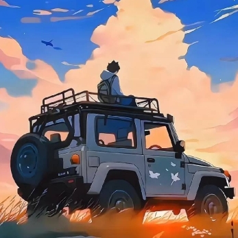 傻呼呼的邋遢猪 