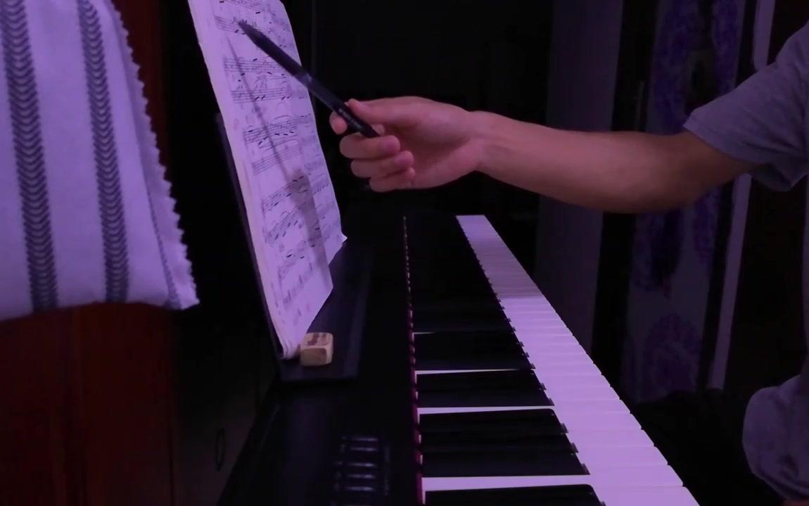 巴斯蒂安世界钢琴名曲集一 18页 浪漫曲 笔记_初录