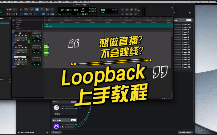 [机翻][Rogue]Ggg-想做直播?不会跳线?试试Rogue Amoeba Loopback...