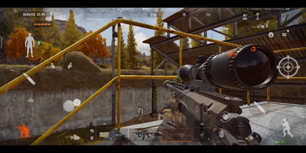 暗区突围前线要塞跑狙思路讲解:靶场一号位打法_手机游戏热门视频