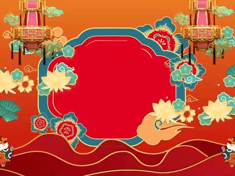 ...中国风新年跨年倒计时 年会晚会倒数LED屏幕背景动态视频素材 (60)