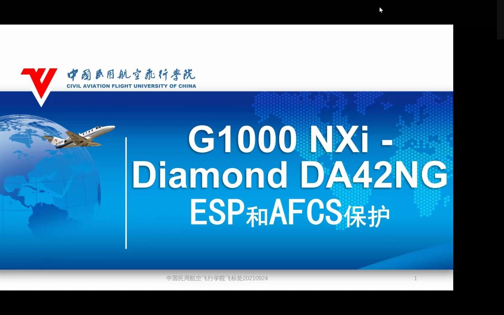 G1000NXi Diamond DA42NG ESP(电子稳定保护) and AFCS(自动...