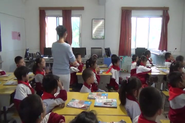 ...版小学数学一年级上册《认识图形(一)》-舒老师优质课公开课教学视频