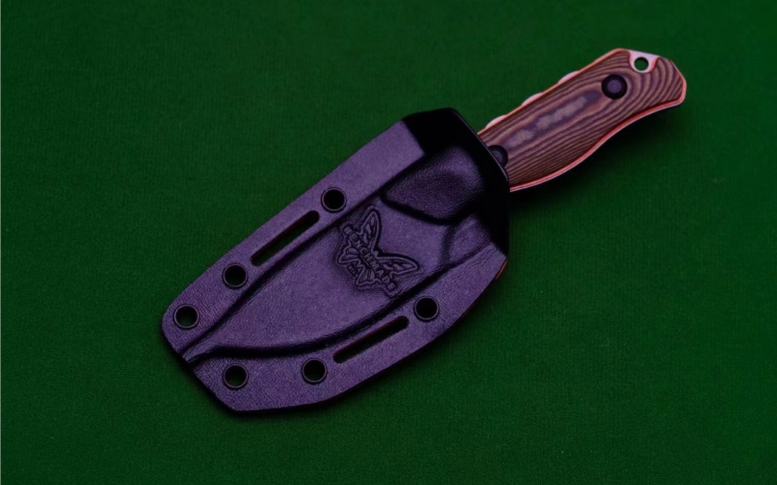 Benchmade 蝴蝶15017-1实用小猎刀,刀片由 CPM - S90V 不锈钢制成,...