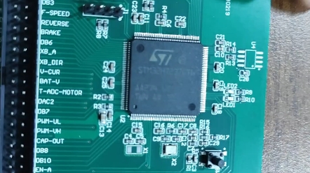 电机控制板升级啦 升级到STM32H723 550M主频 CORTEX M7内核,...