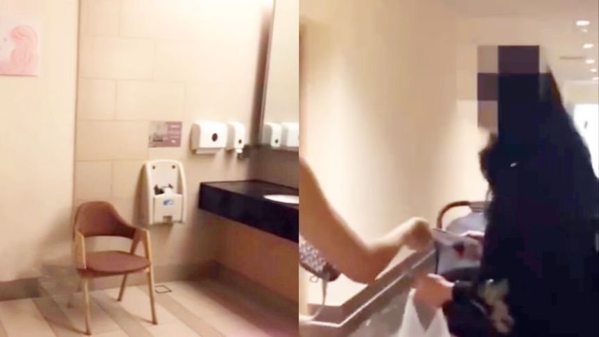 杭州女“网红”霸占商场母婴室换衣烫头 母亲给宝宝喂奶被拒门外