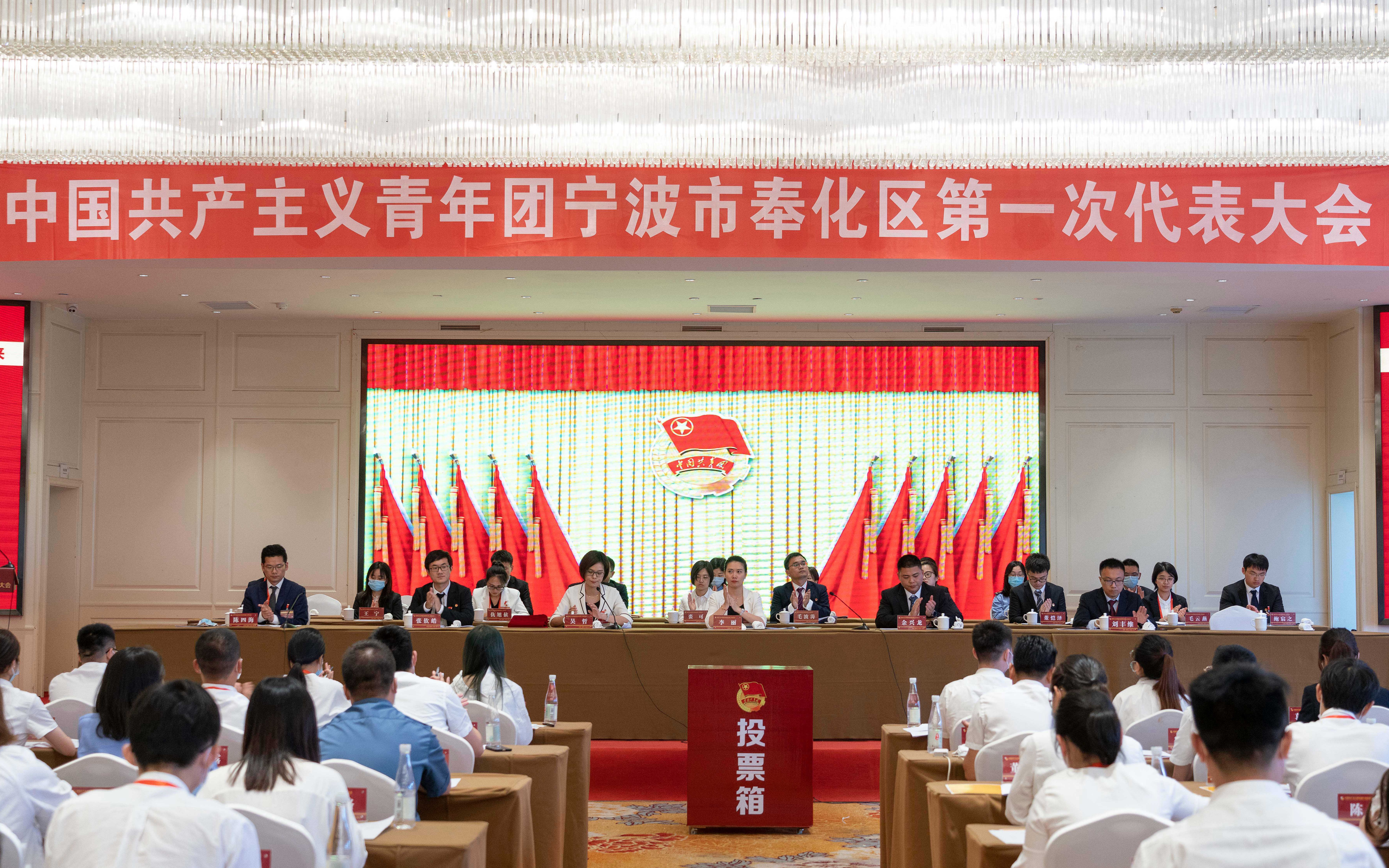 共青团宁波市奉化区第一次代表大会胜利召开,让我们一览青春风采!