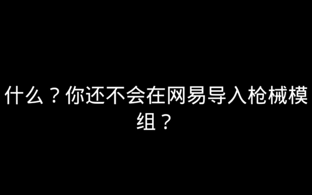 把国际服模组导入网易的教程,真的能这么干?