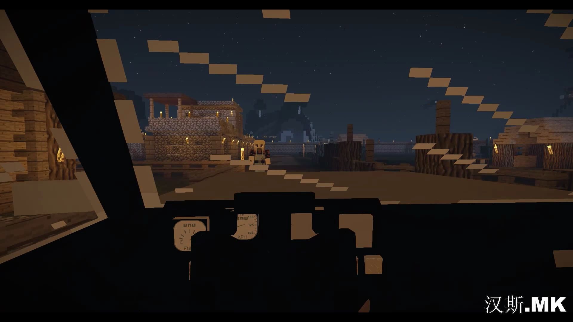 我的世界 1.12 沉浸车辆 驾驶体验展示【光影】