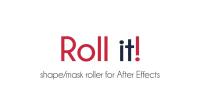 AE脚本 MG动画图形滚轮滚动Roll it! Promo