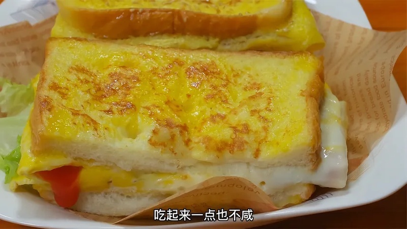 孩子连吃三天都吃不腻的早餐三明治做法非常简单